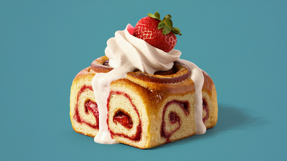 Strawberry Winter Rolls Recipe