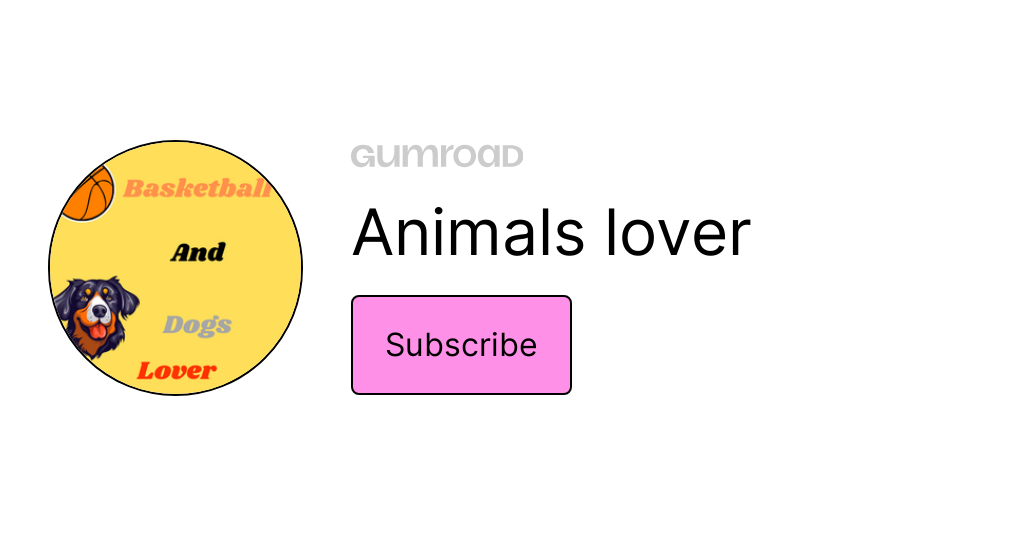 Animals lover