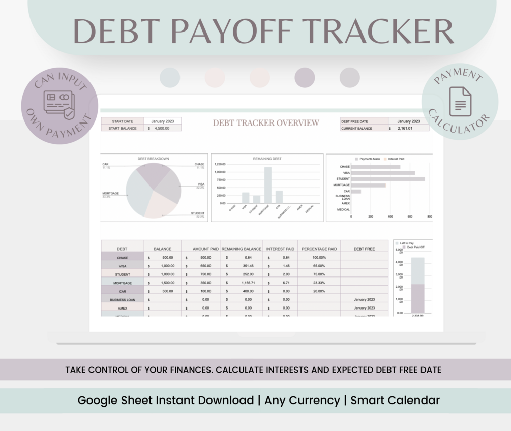 Debt Payment Tracker