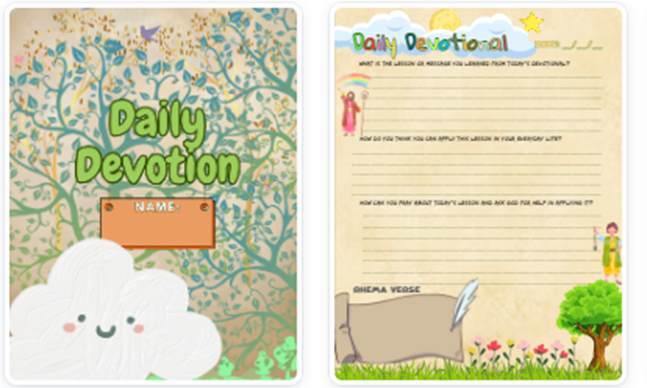 Devotion Journal for Kids