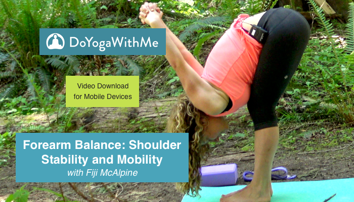 Forearm Balance: Shoulder Stability and Mobility with Fiji McAlpine ...