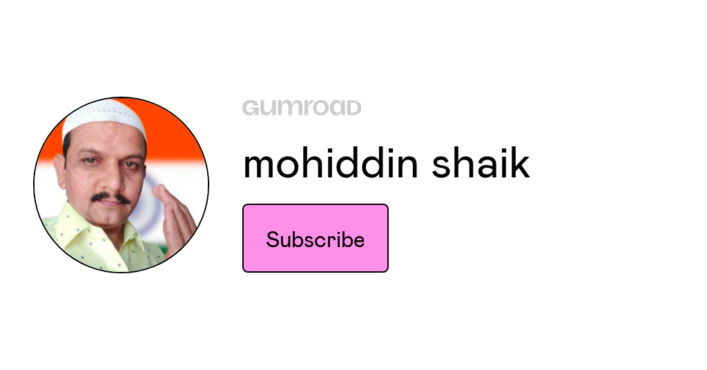 mohiddin shaik