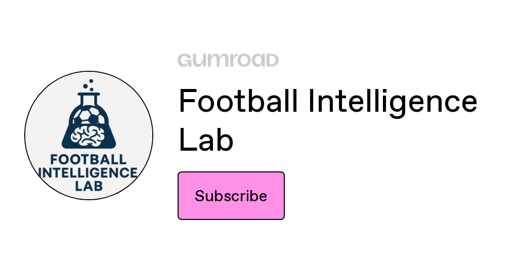 Football Intelligence Lab