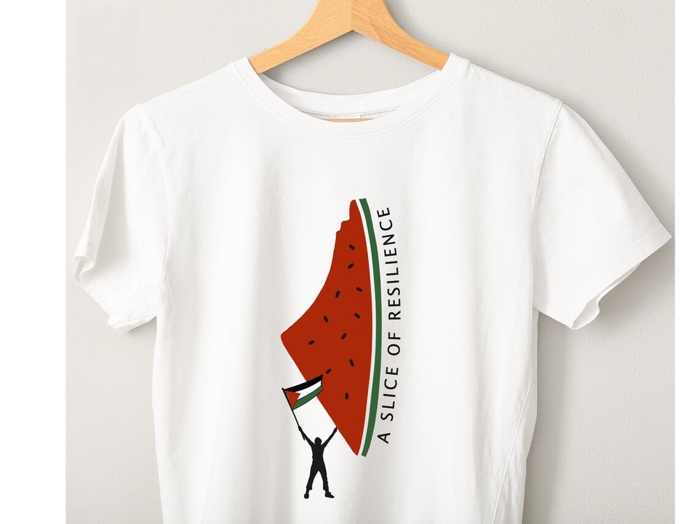 Unity & Courage T-Shirt - Exclusive Palestinian Solidarity Design