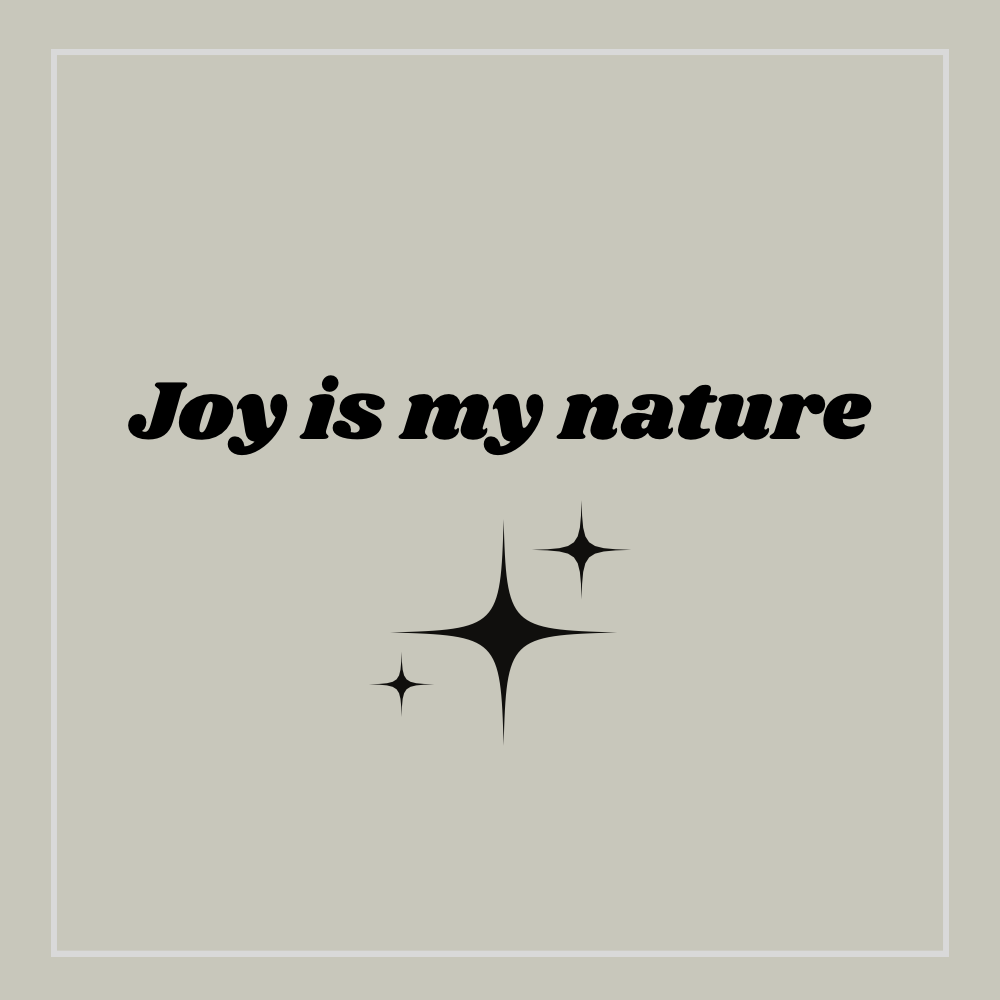 Neutral positive mindset stickers