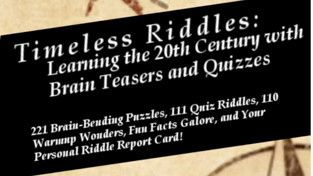 E-book Riddles: Learning the 20th Century with Brain Teasers and Quizzes