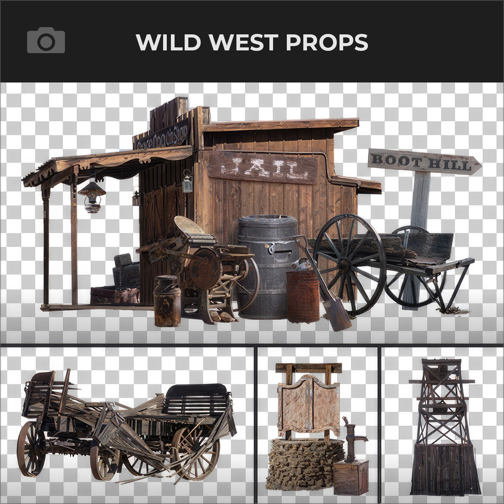WILD WEST PROPS