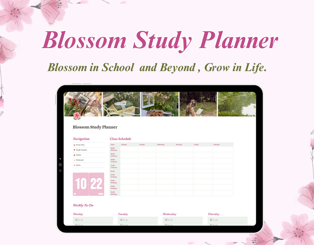 Spring Study PLanner