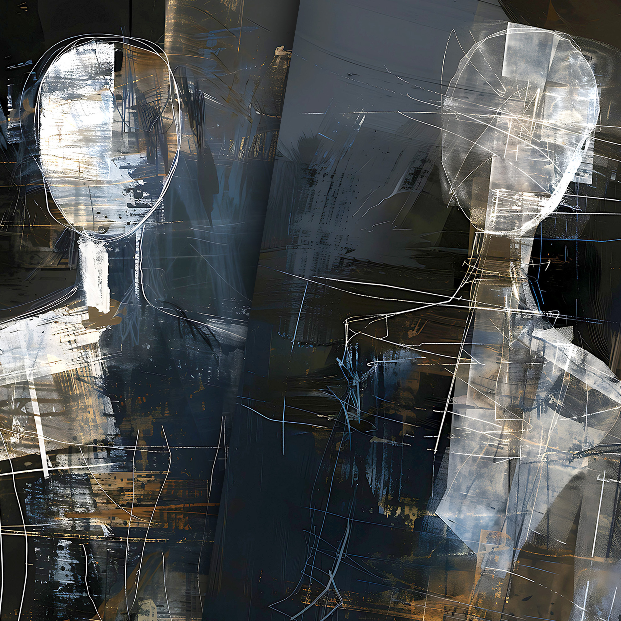 15 pc Abstract Human Form Printable Junk Journal Half Papers for Book ...