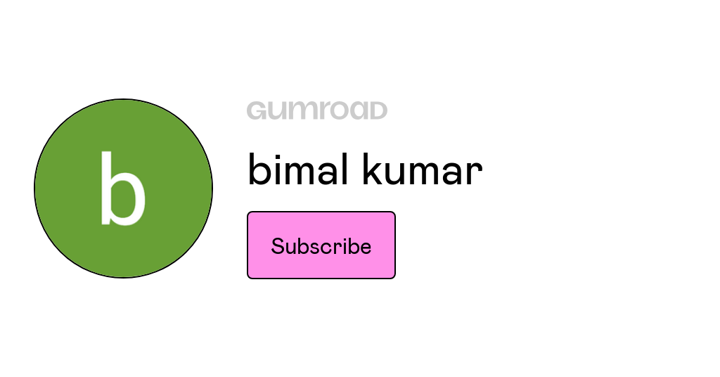 bimal kumar