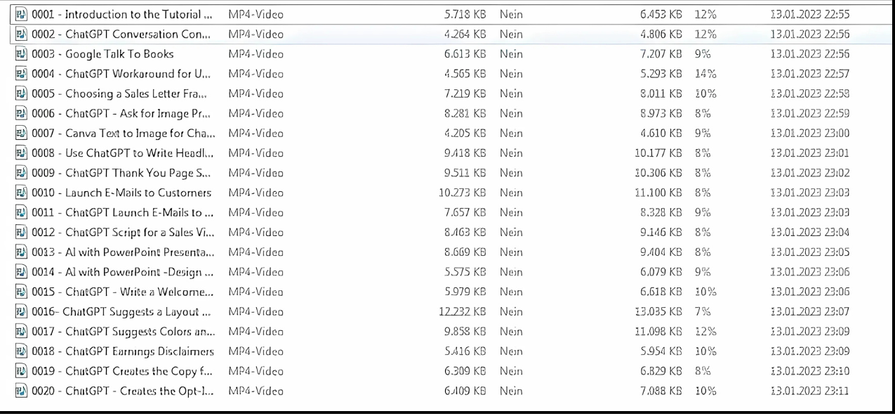 ChatGPT : Step-by-Step Video Course with PLR Rights