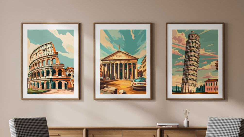 Rome Inspired Trio [printable art]