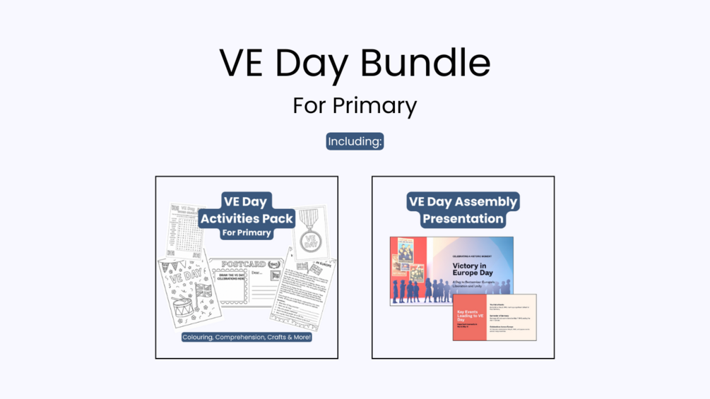 VE Day Bundle (including the Activity Pack & Presentation)