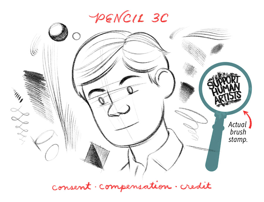 Support Artists with This Free Pencil - Kyle T Webster