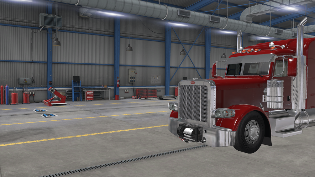 ATS - SCS 389 Bumper With Winch