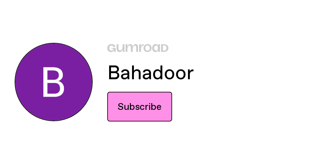 Bahadoor