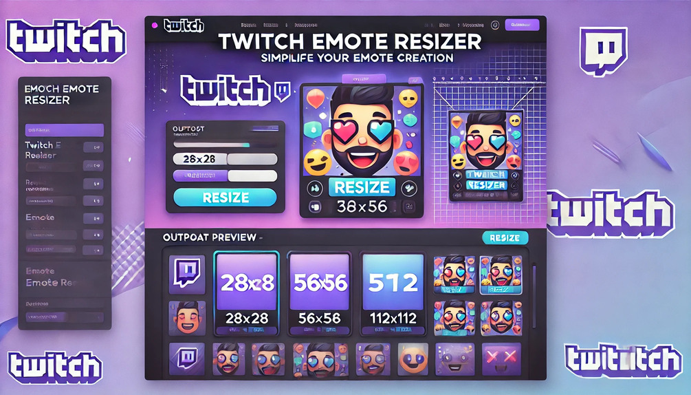 Twitch Emote Resizer