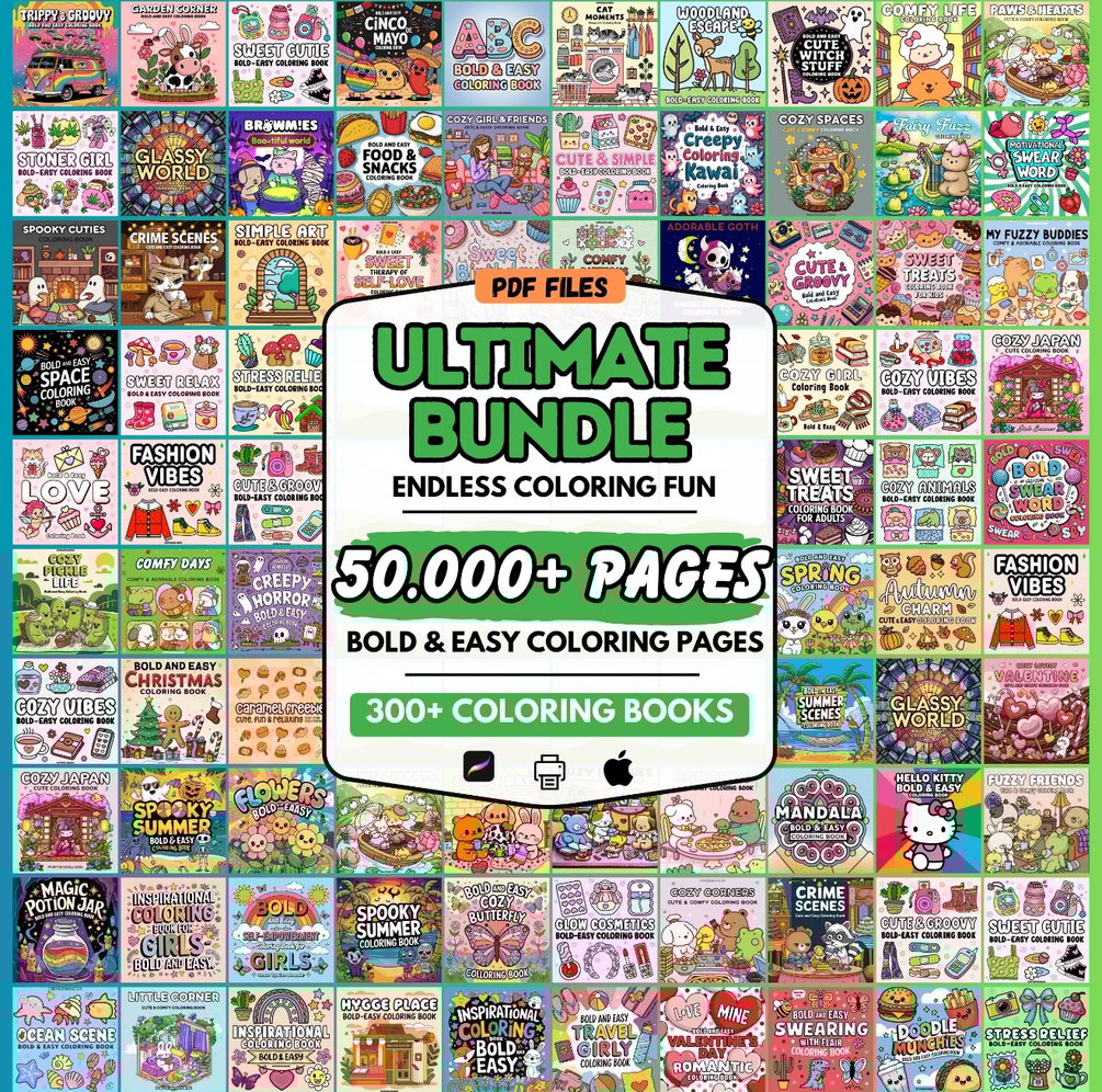 50,000+ Coloring Pages – All in One!