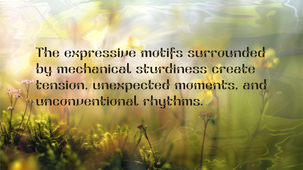 Motif Bold - Display Sans Serif Font