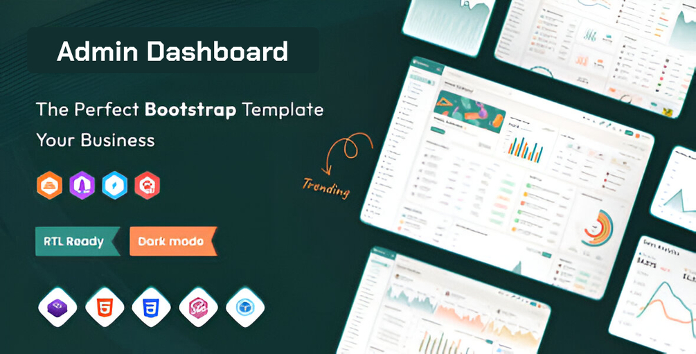 Bootstrap Admin Dashboard HTML Template