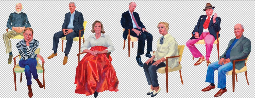 CutOut people from famous Artworks. vol. 1