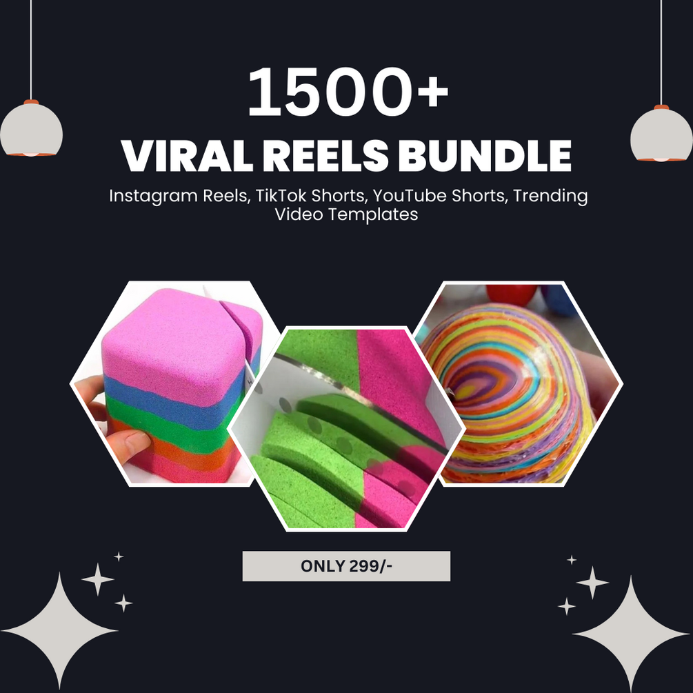 1500+ Viral Reels Bundle | Ready-to-Use Instagram & TikTok Reels for ...