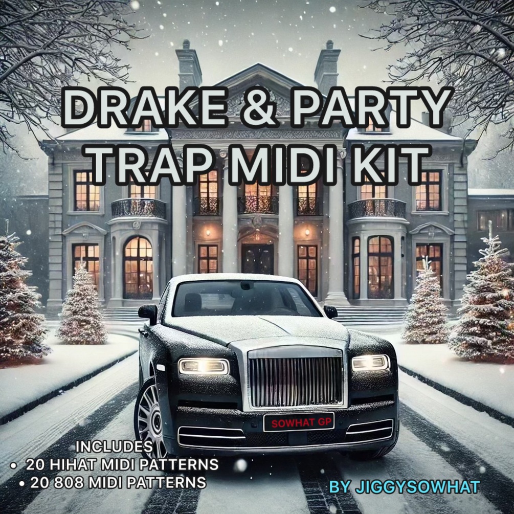 Drake & PARTYNEXTDOOR MIDI Kit – 808 & Hi-Hat Loops
