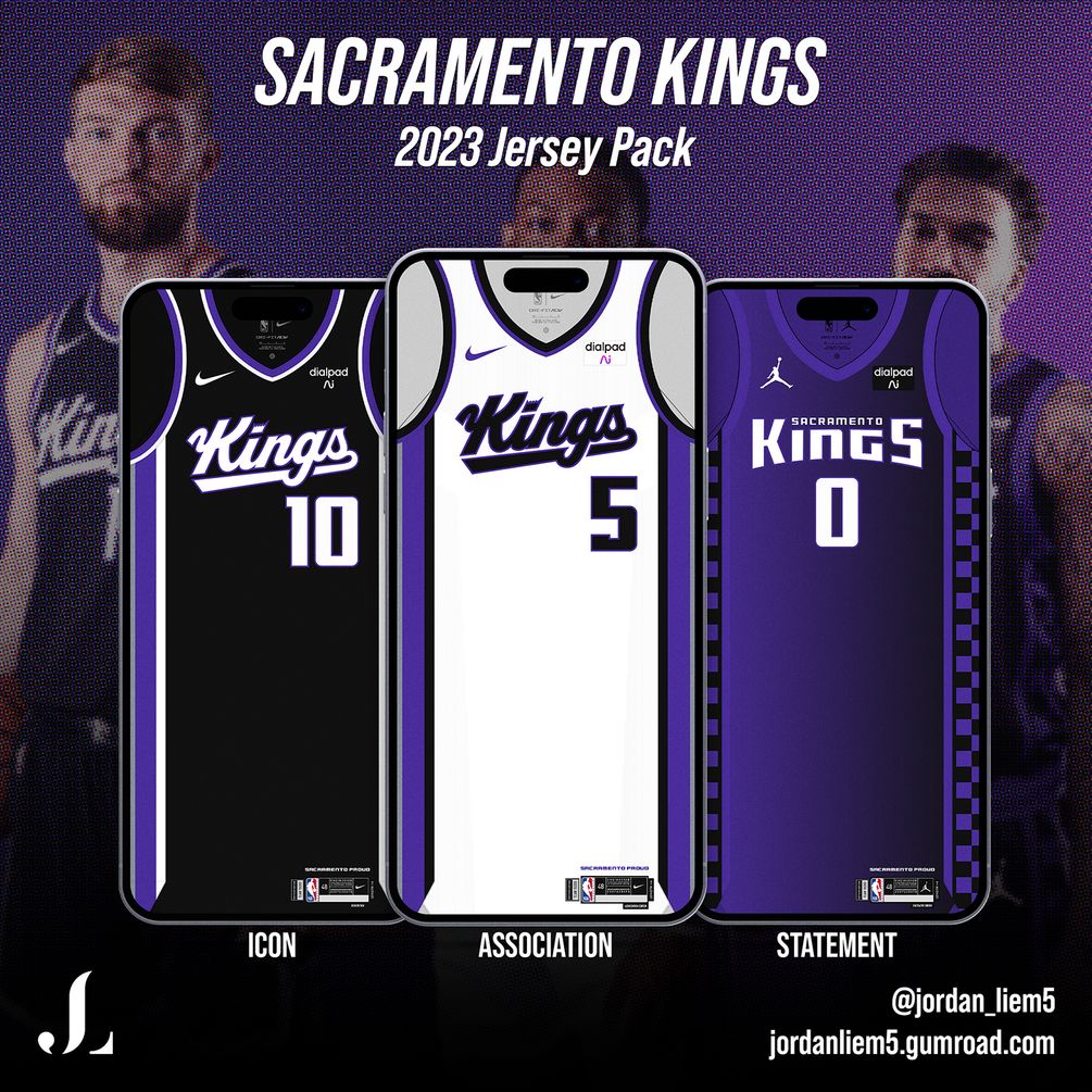 Sacramento Kings Jersey Pack