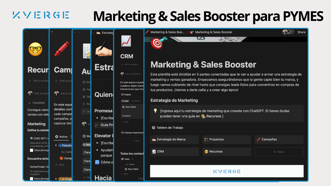 Marketing & Sales Booster para PYMEs