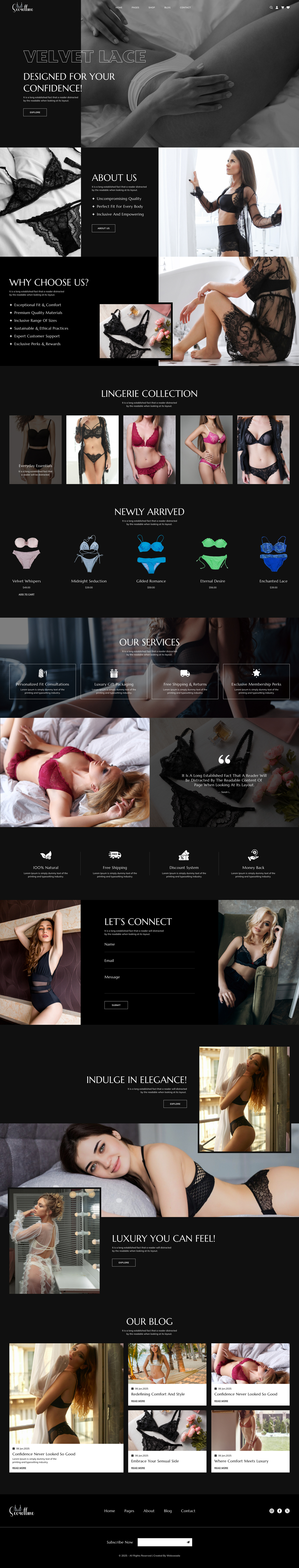 Secret Luxe - Modern & Multipurpose eCommerce Figma Template