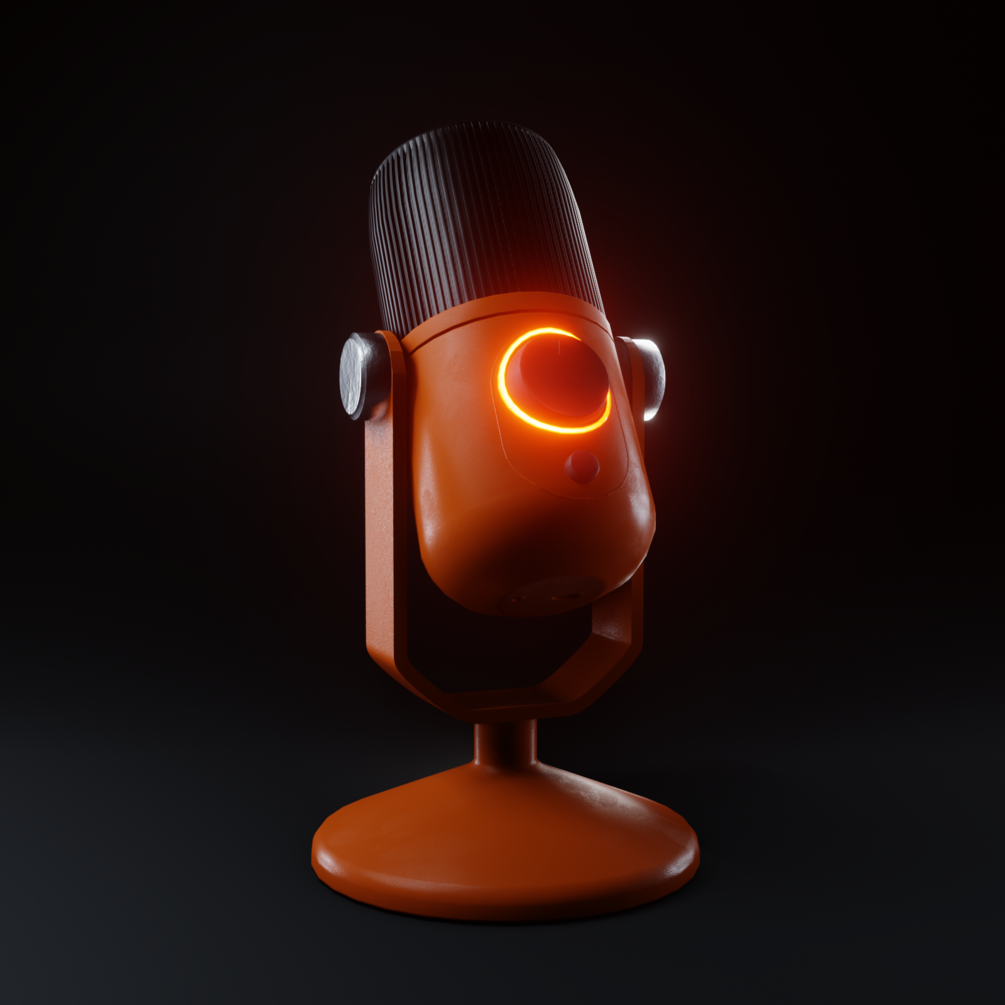 Blender | Model + microphone textures
