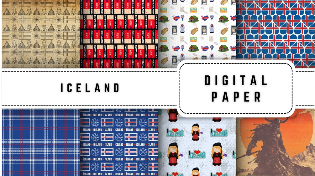 Iceland Digital Paper