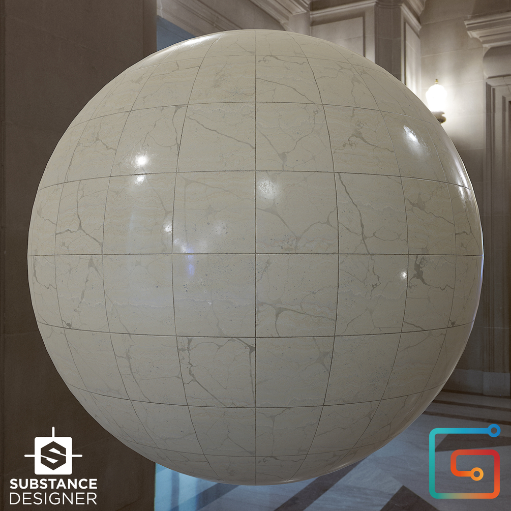 (Substance) Marble Floor Tiles
