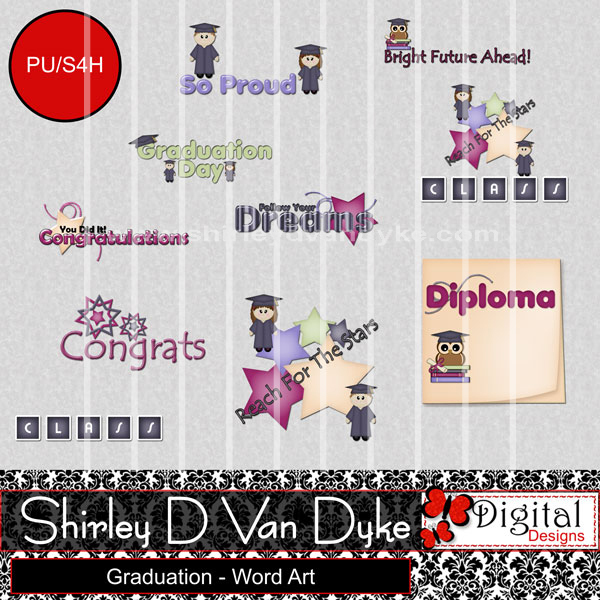 Graduation - Word Art