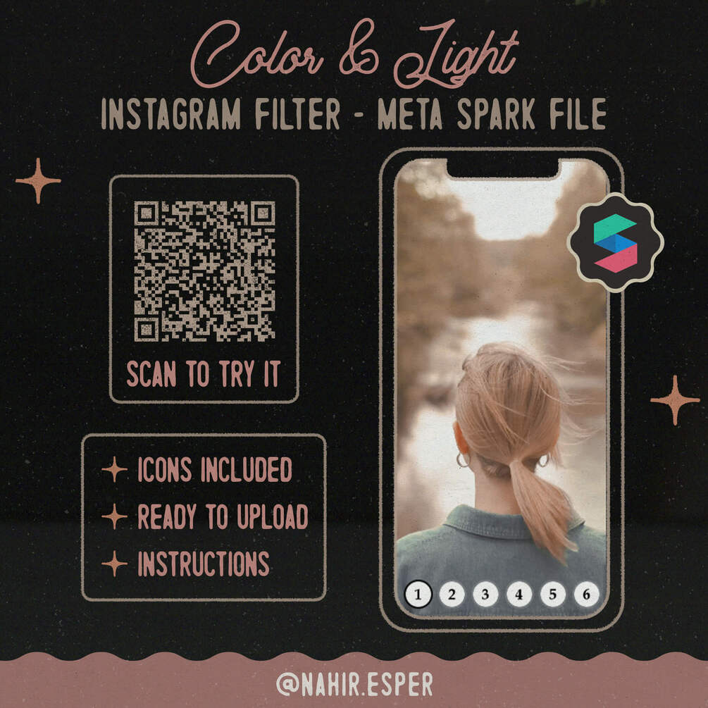 Meta Spark "Color & Light" Effect - Instagram Filter
