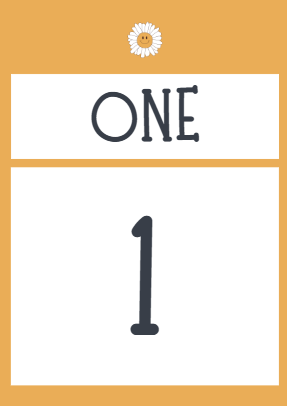 Bright Numbers 1–20 – Flashcards for Early Learners