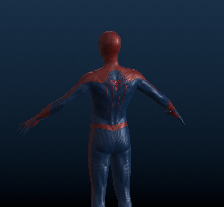 The Amazing Spider-Man Bundle (TEXTURES FOR LAIR MALE BASE!!)