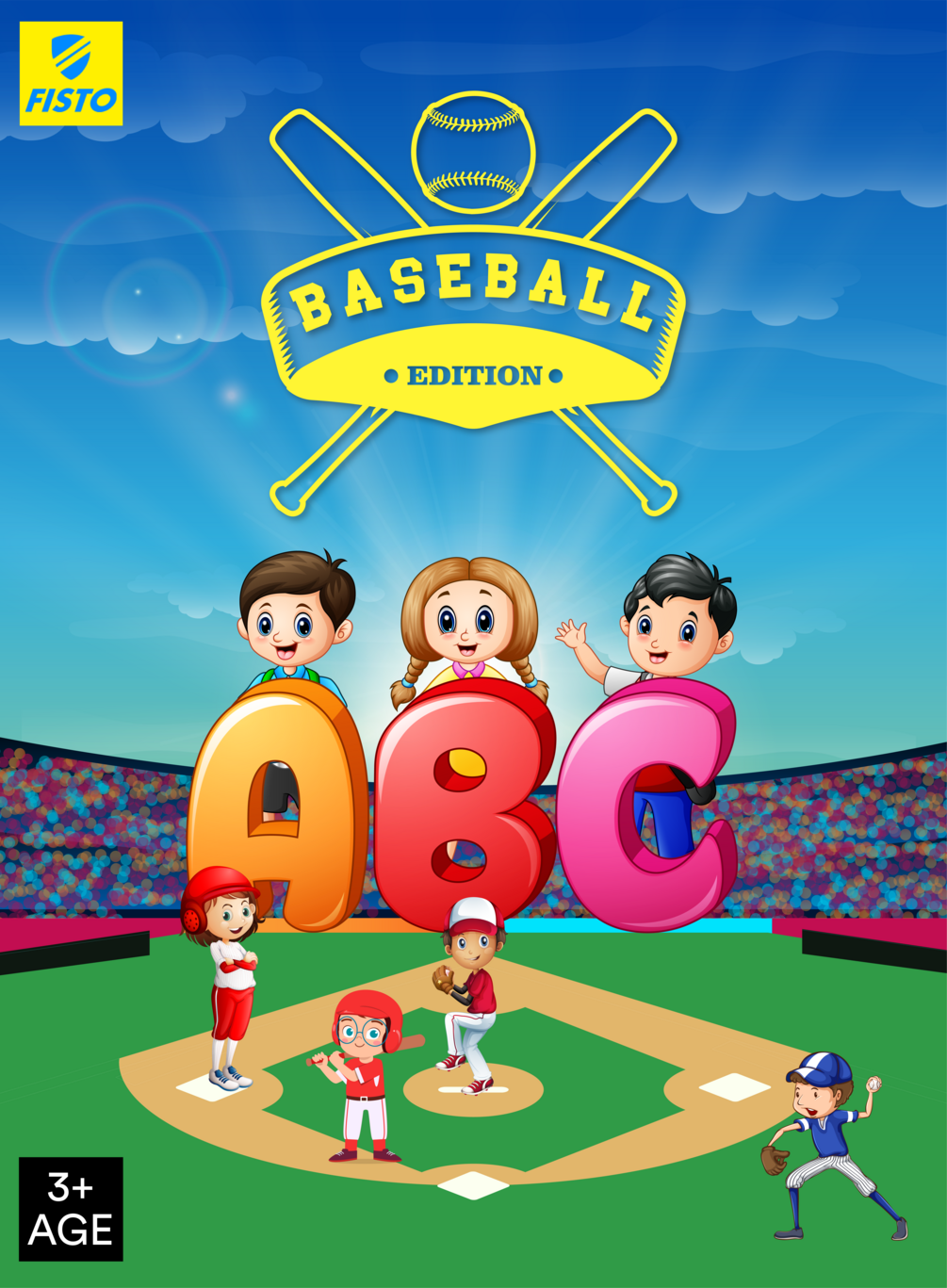 Kids Alphabet Book - Baseball Edition