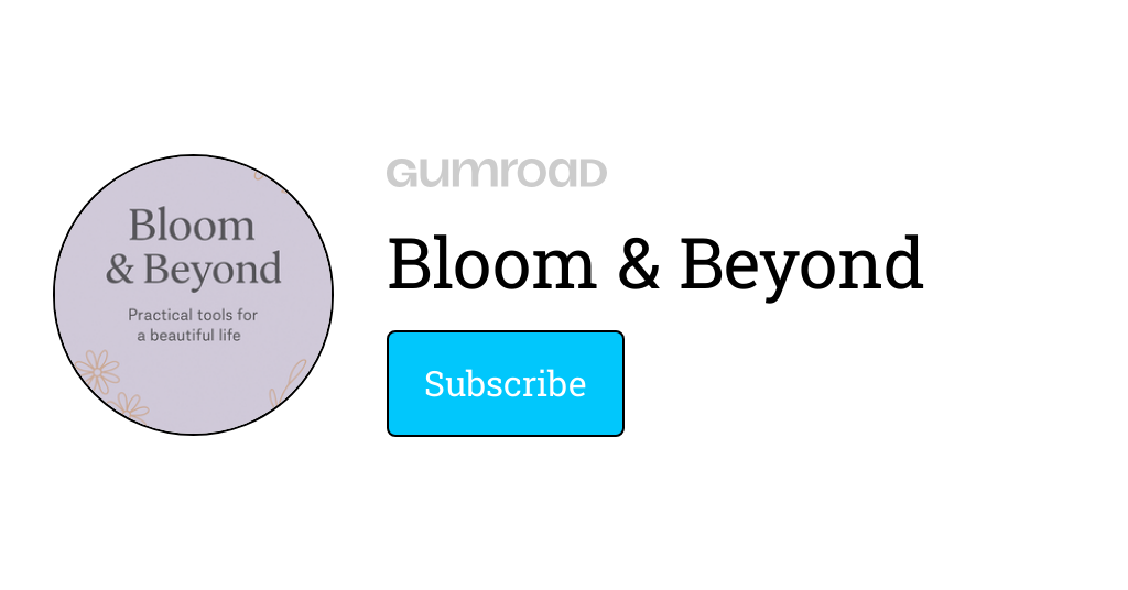 Bloom & Beyond