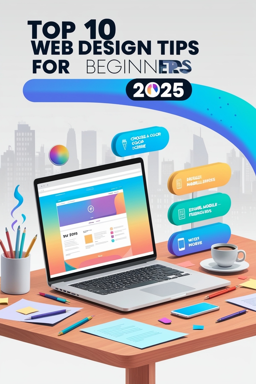 Top 10 Web Design Tips for Beginners in 2025
