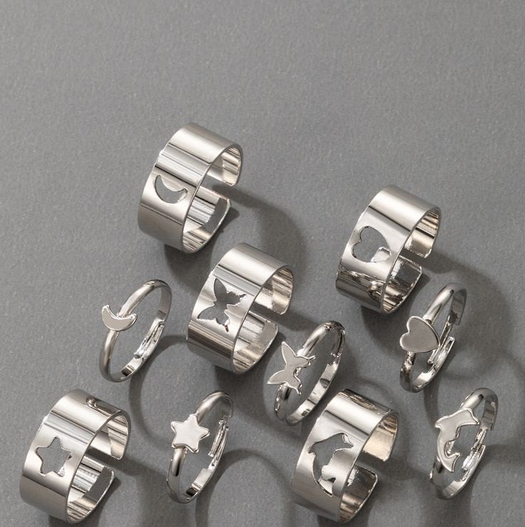 Anillos de figuras varias