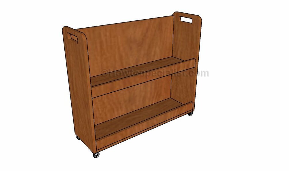 Book Cart Plans