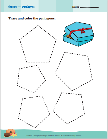 Learning Express: Shapes and Patterns (Grades K-2)