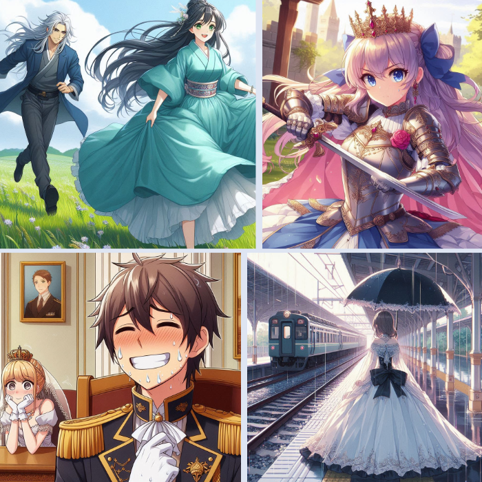 FREE Royal Expressions – 4 AI-Generated Anime Samples