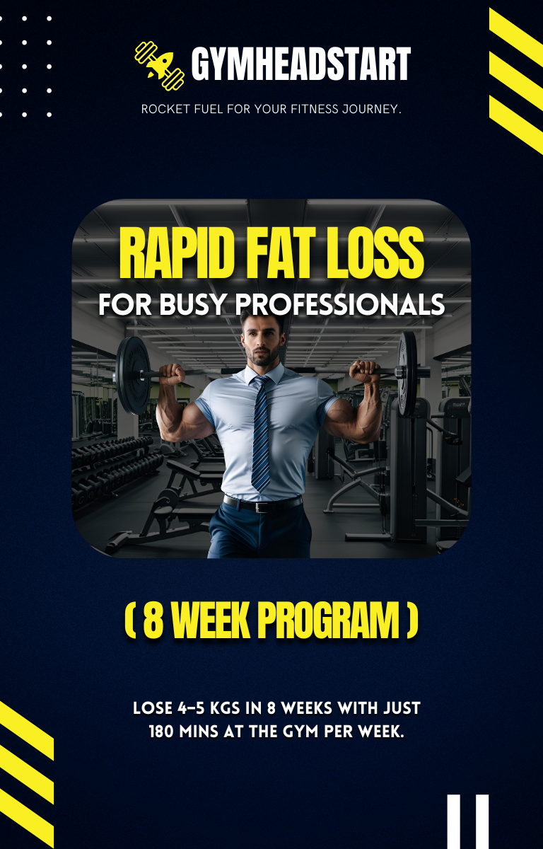 Rapid Fat Loss For Busy Professionals (8 WEEK PROGRAM)