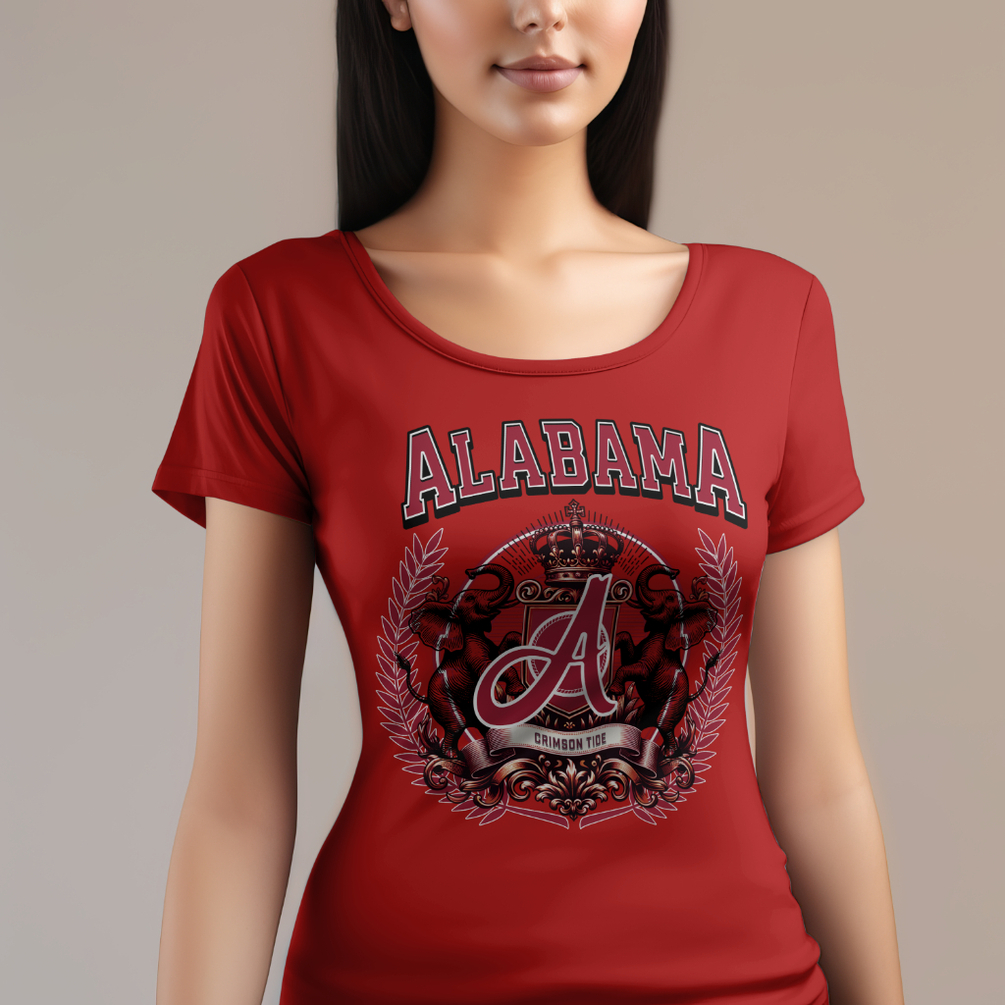 Alabama Crimson Tide Crest Custom