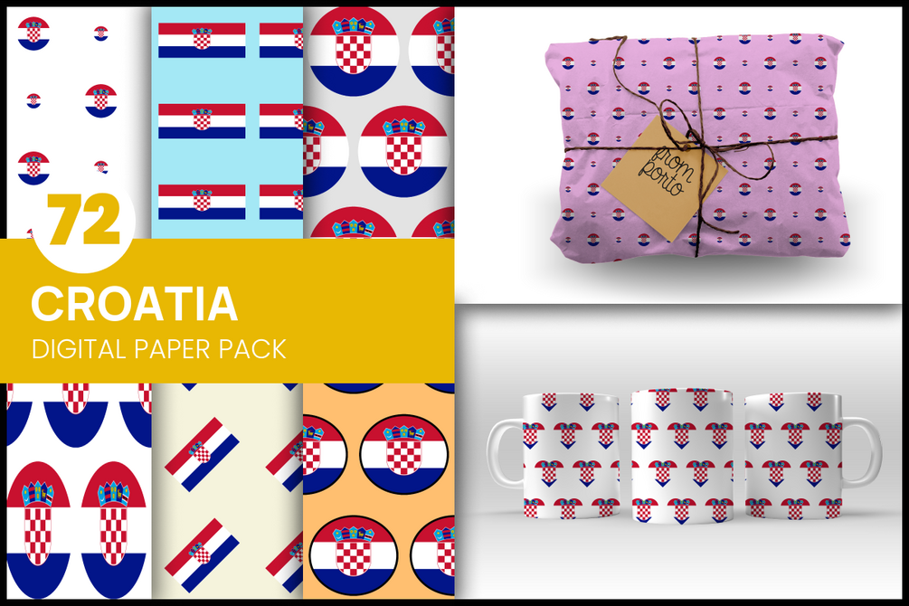 Croatia Seamless Patterns