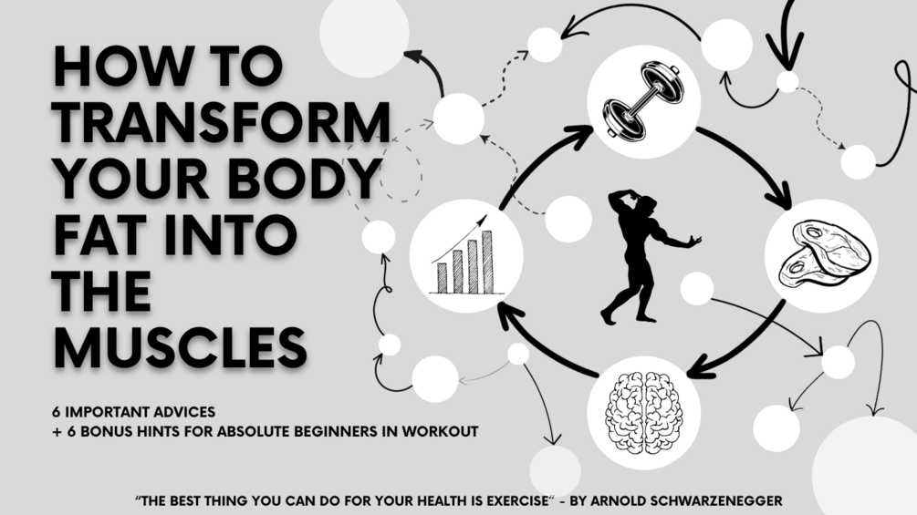 How to transform your body fat into the muscles