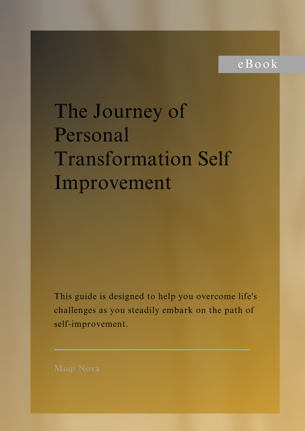 The journey of personal transformation self improvement