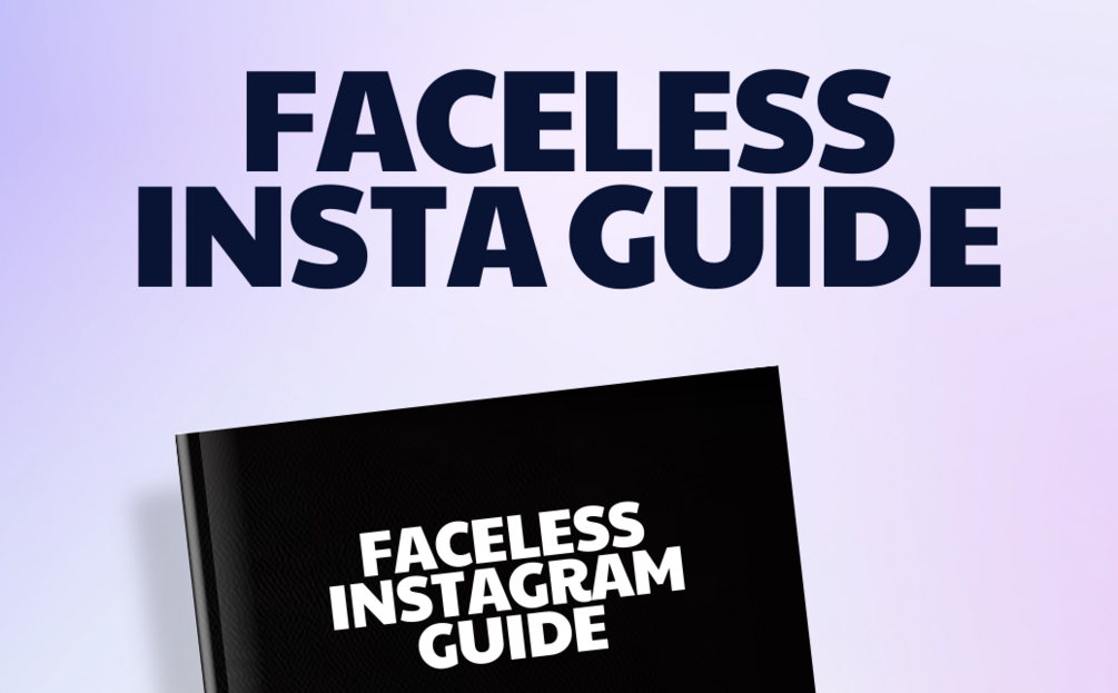 Faceless Instagram Guide